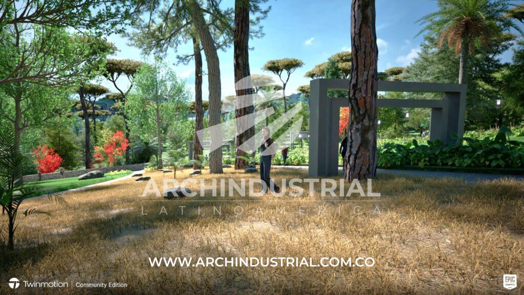 Diseño de parques y paisajismo - archindustrial