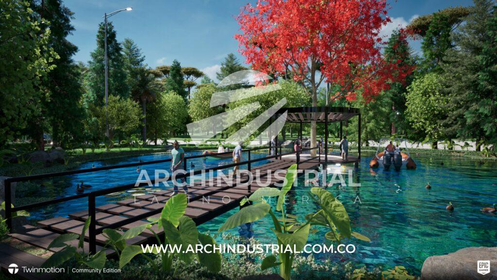 Diseño de parques y paisajismo - archindustrial